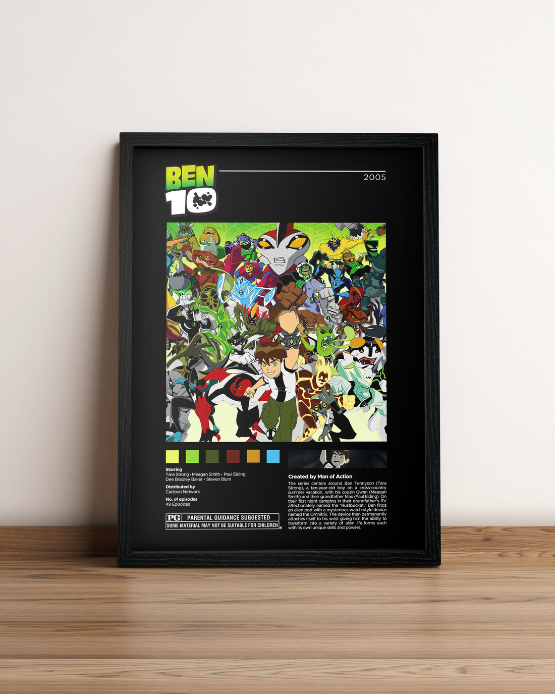 Ben 10 - Cuadro Serie #2 – Feel So Close