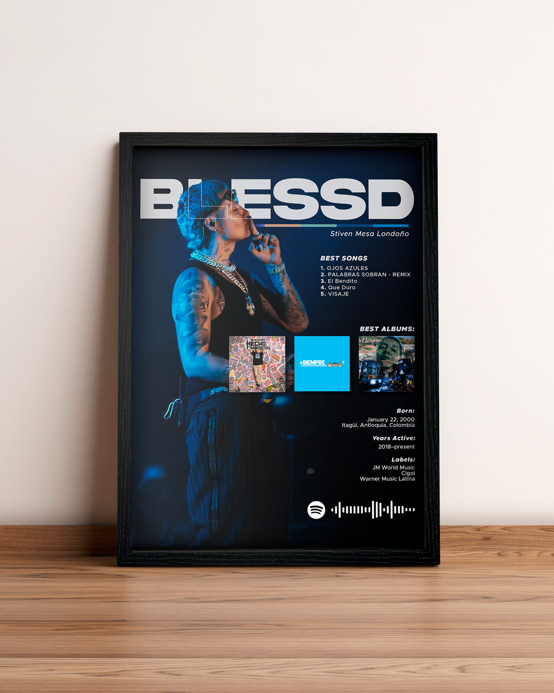 Blessd - Cuadro Artista #3 – Feel So Close