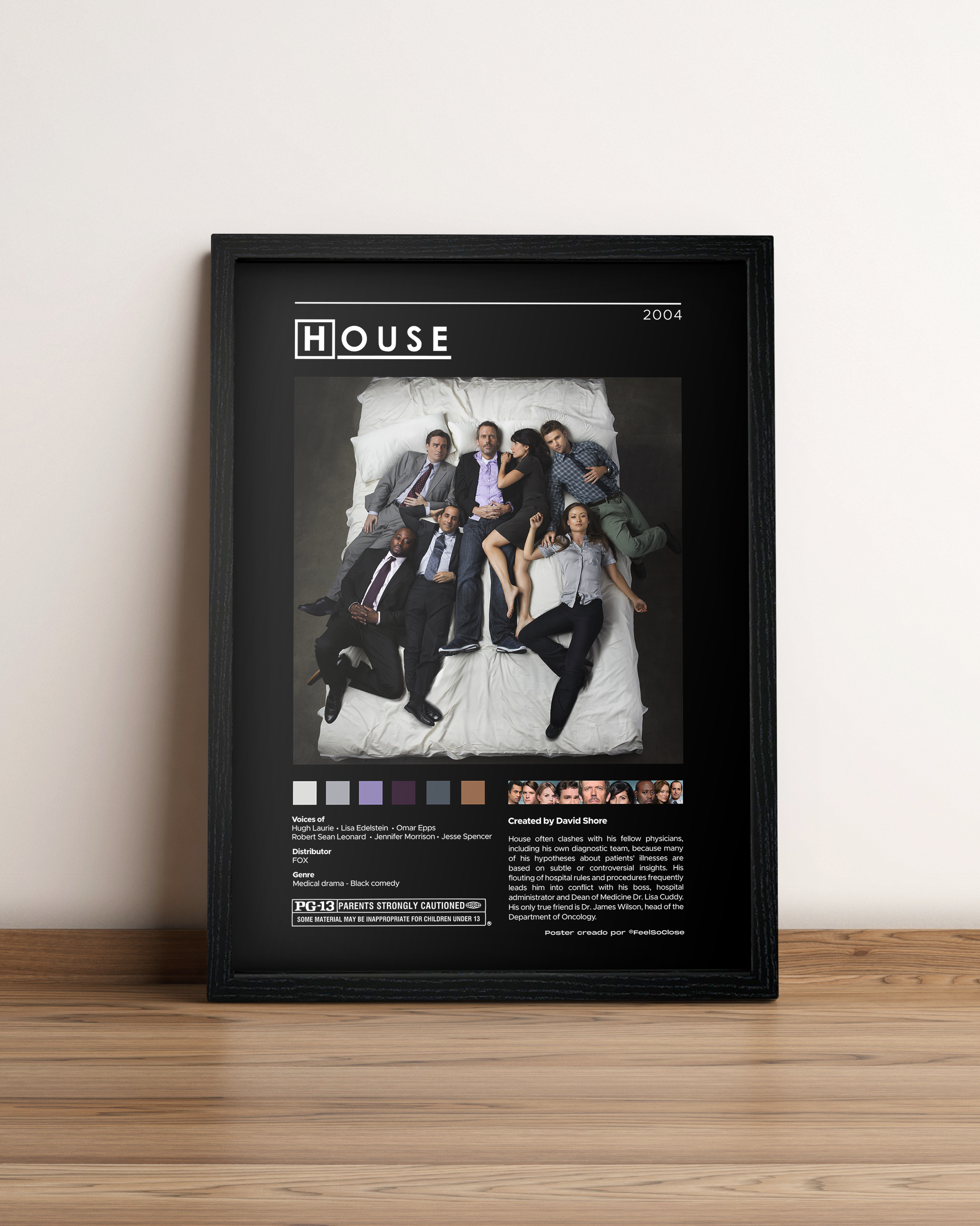Dr House - Cuadro Serie #2 – Feel So Close