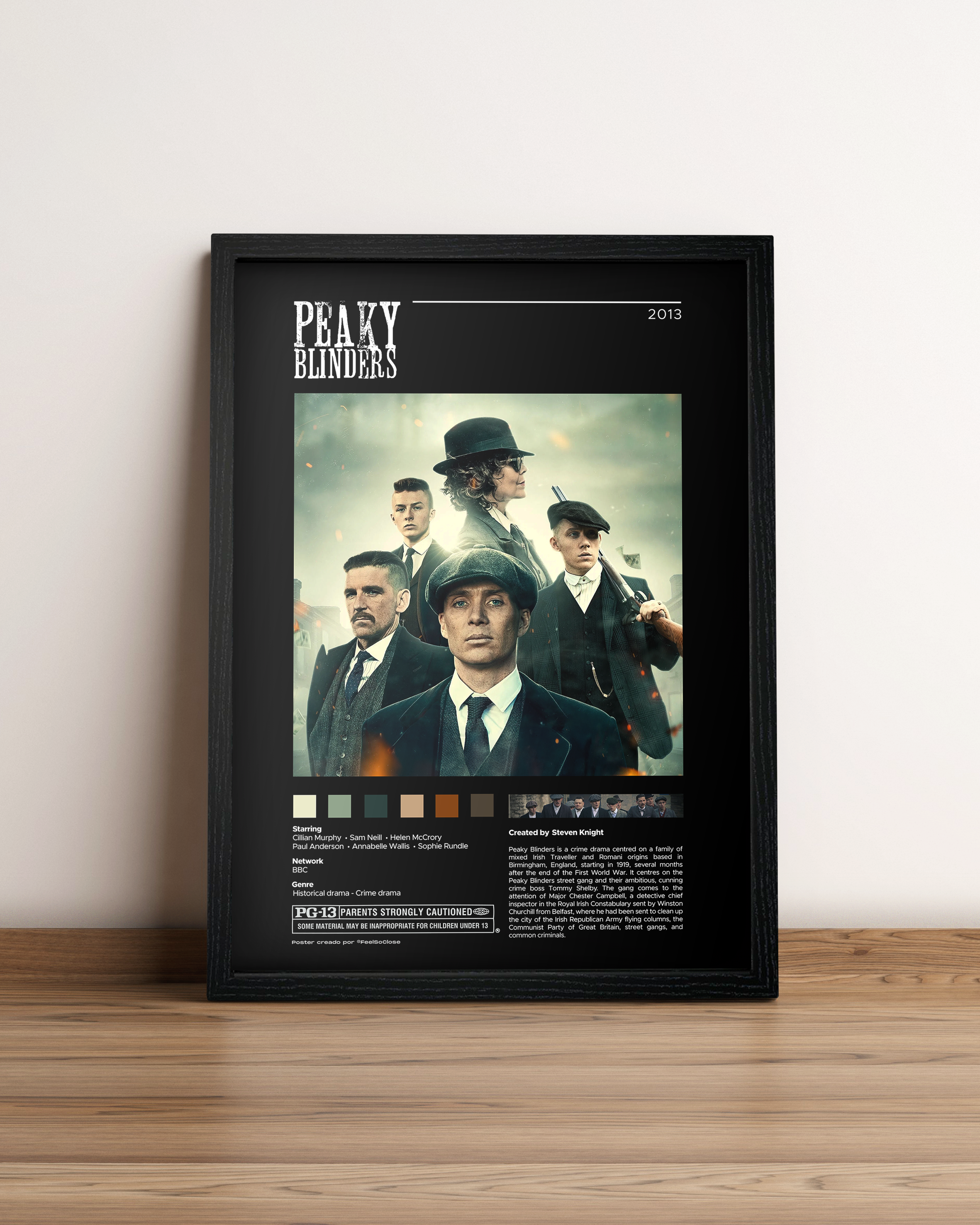 Peaky Blinders - Cuadro Serie #2 – Feel So Close